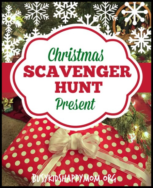 Christmas Scavenger Hunt with Clues - Little Reading Room