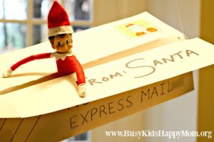 Our Favorite Elf on the Shelf Arrival Ideas - Busy Kids Happy Mom!